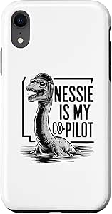 Amazon.com: iPhone XR Loch Ness Monster, Nessie Is My Copilot, Cryptid Nessie Case : Cell Phones ...