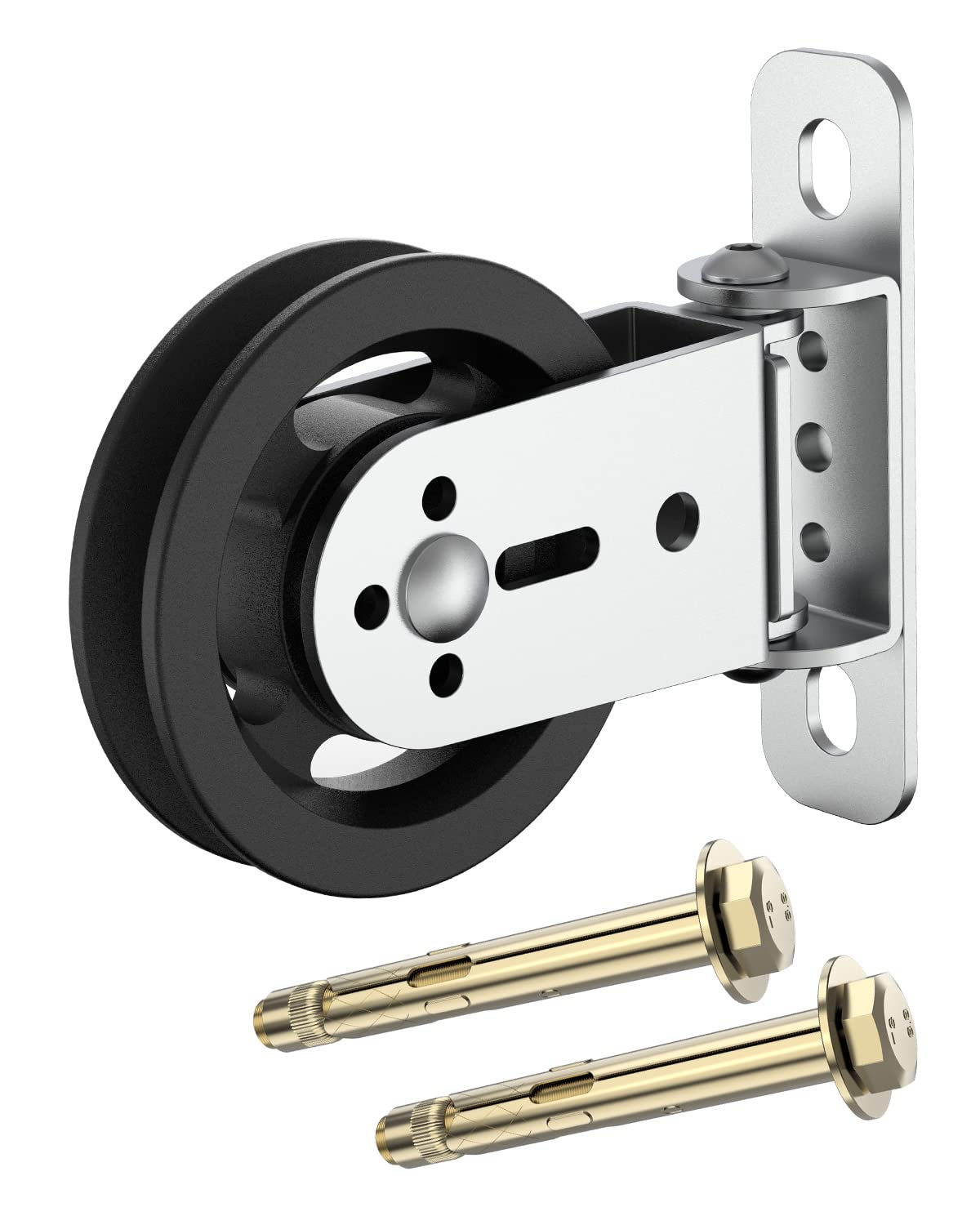 Gym Pulley Blocks 88mm 3 46in Wall Mount Fixed Pulley | Desertcart KUWAIT