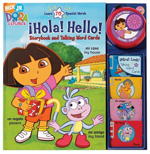Dora the Expolrer !Hola! Hello! [With Talking Word Cards] (Nick Jr ...