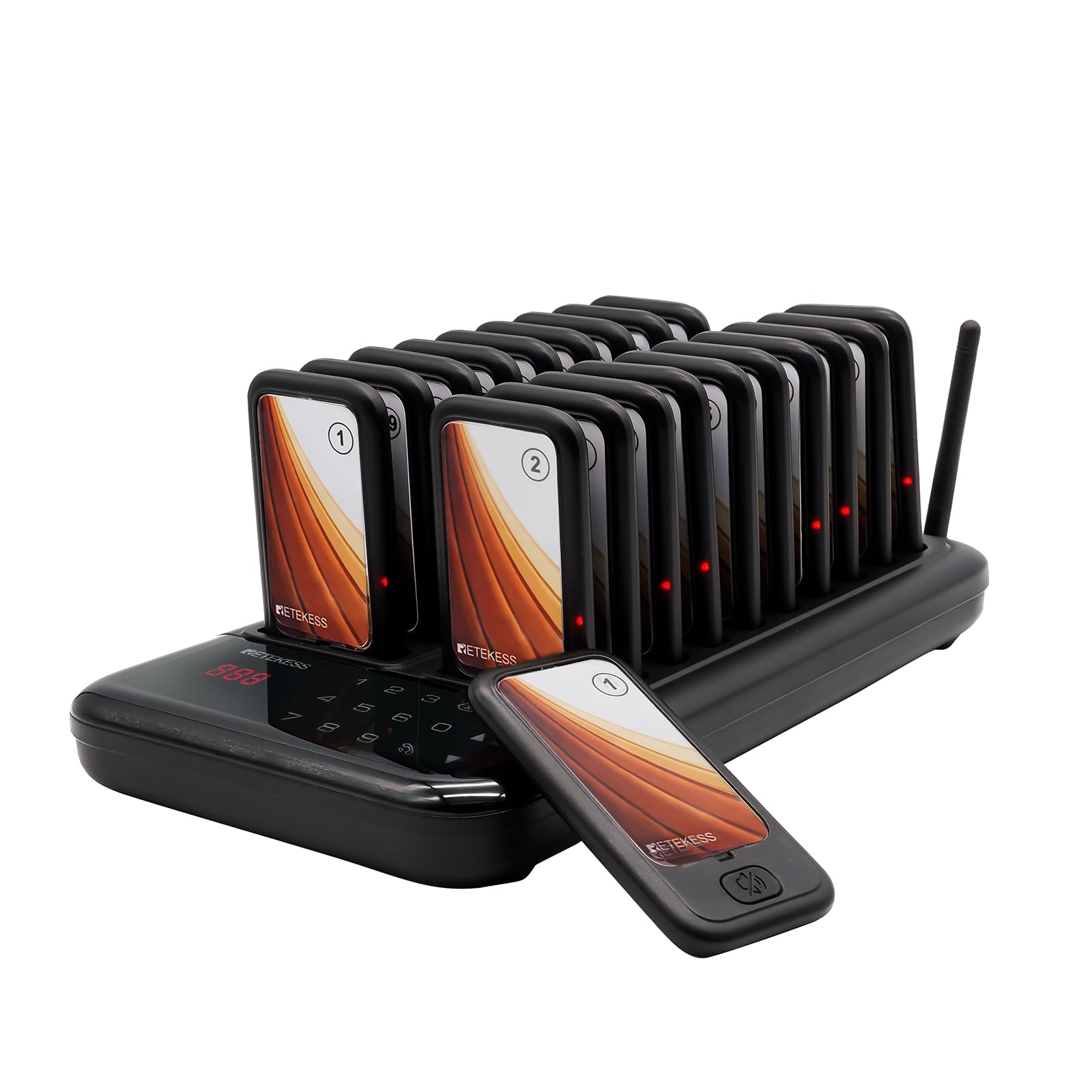 Snapklik.com : Retekess TD173 Restaurant Pager System, Buzzers For ...