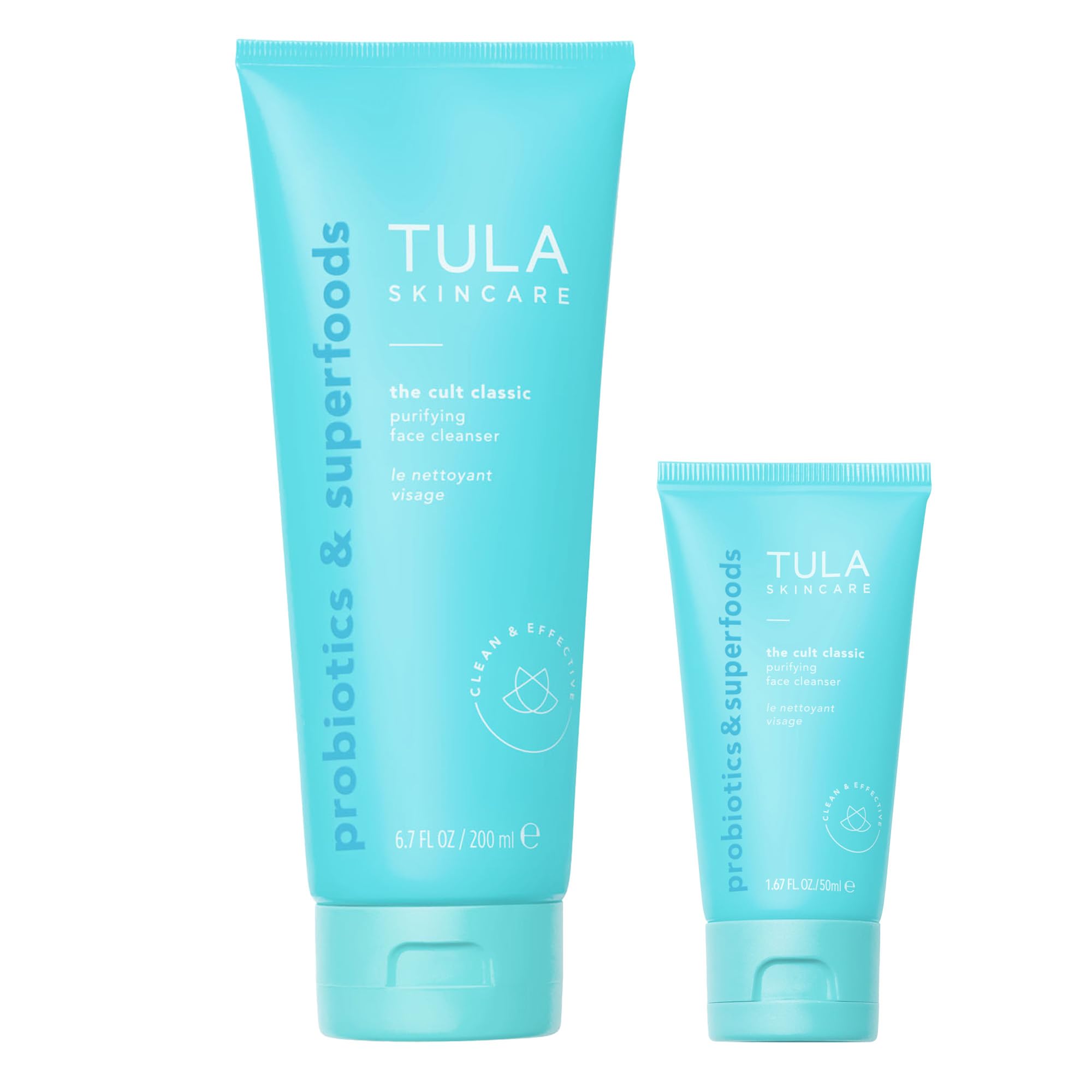Amazon.com: TULA Skin Care Cult Classic Cleanser Supersize, 6.7 Oz ...