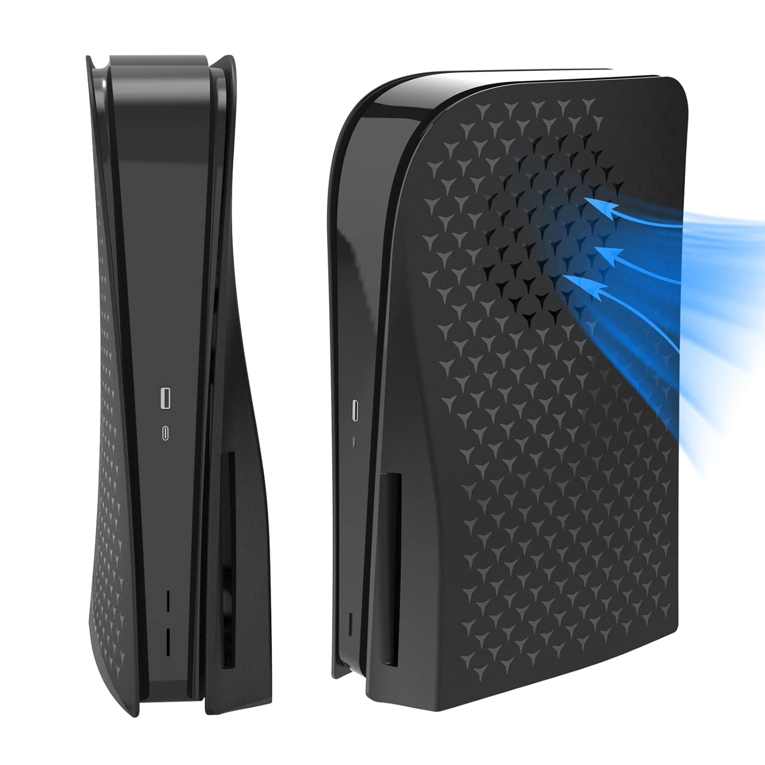 Amazon.com: PS5 Console Face Plates,PlayStation 5 Accessories with Fan ...