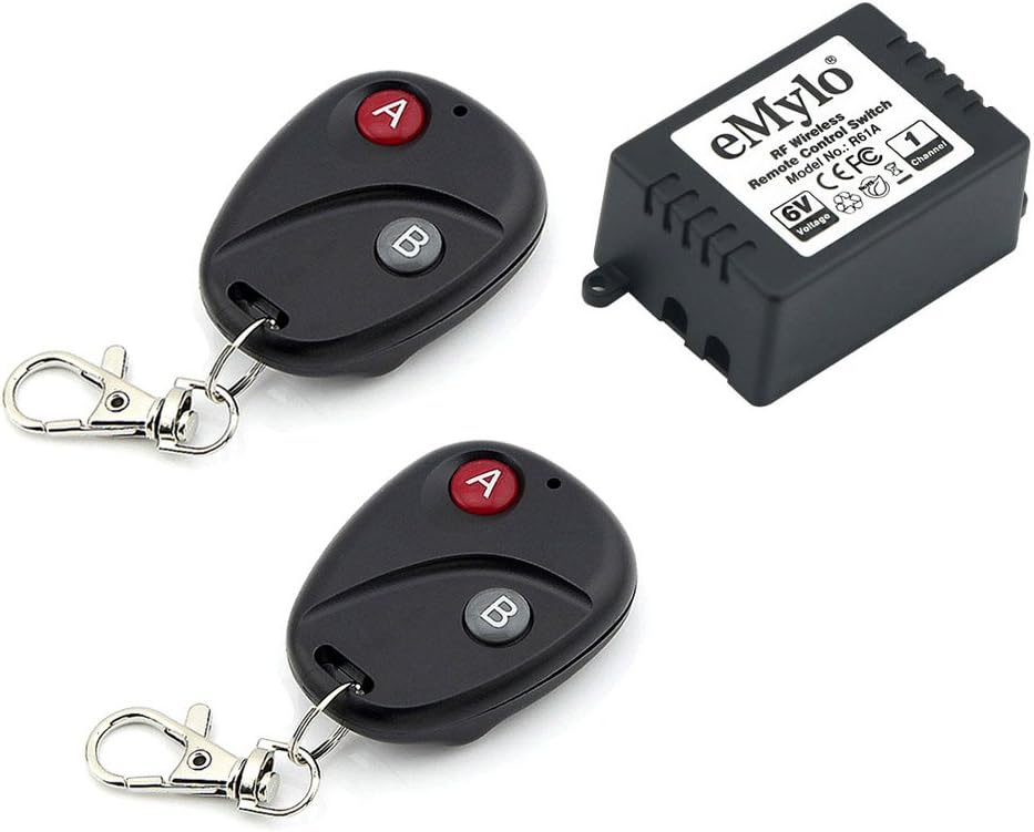 Amazon.com: eMylo 433Mhz RF Wireless Remote Control Relay Switch ...