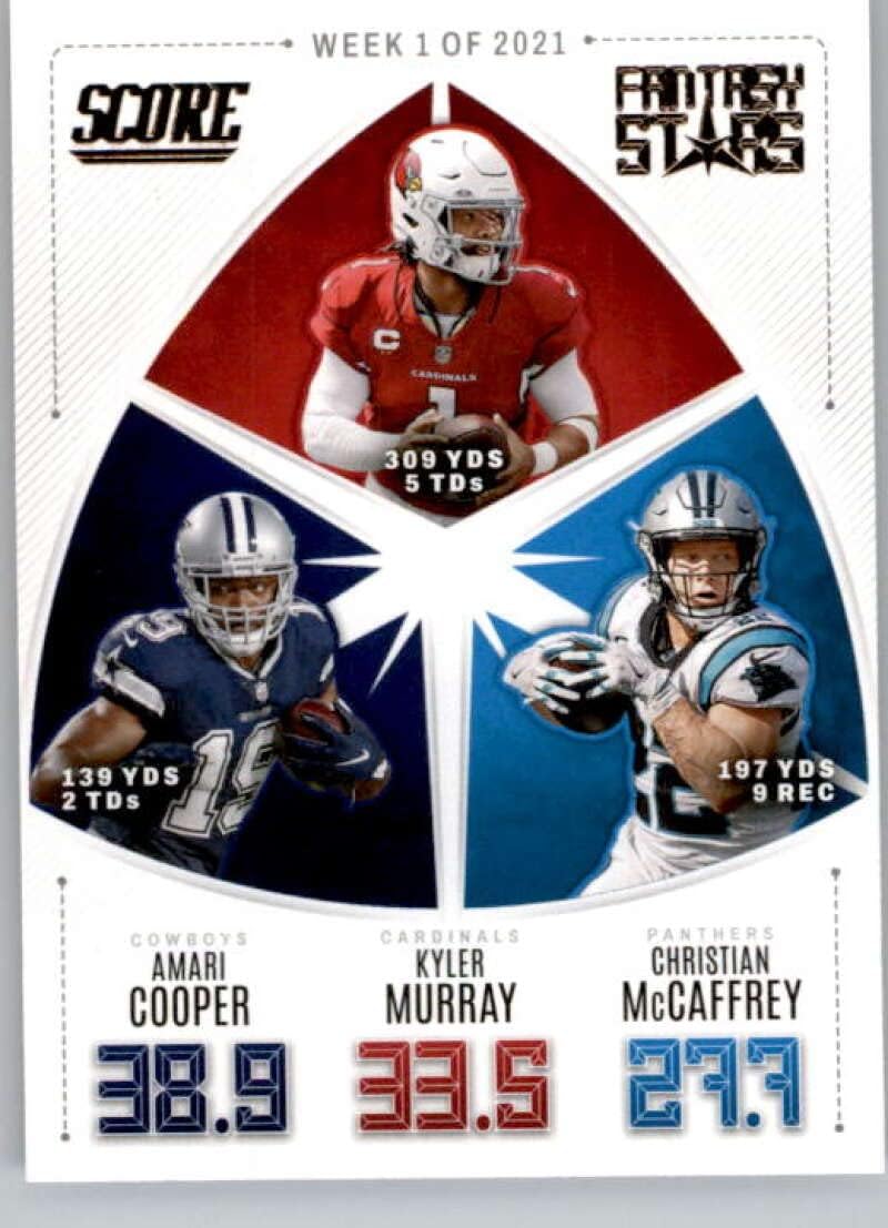 Amazon.com: 2022 Score Fantasy Stars #1 Amari Cooper/Christian ...
