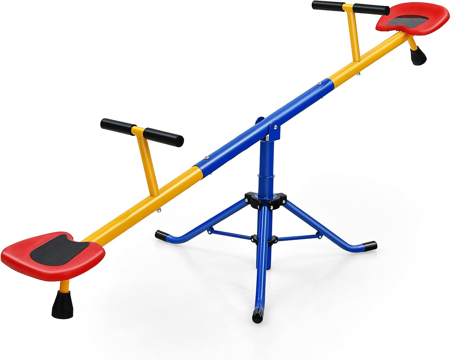 Amazon.com: GLACER Teeter Totter Seesaw for Kids, 360 Degree Rotation ...