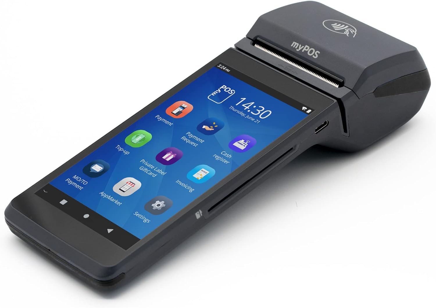 myPOS Pro Smart Card Terminal | Accept Card & Contacless Payments ...