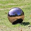 Amazon.com : Koiugayk Stainless Steel Gazing Globe Mirror Ball ...