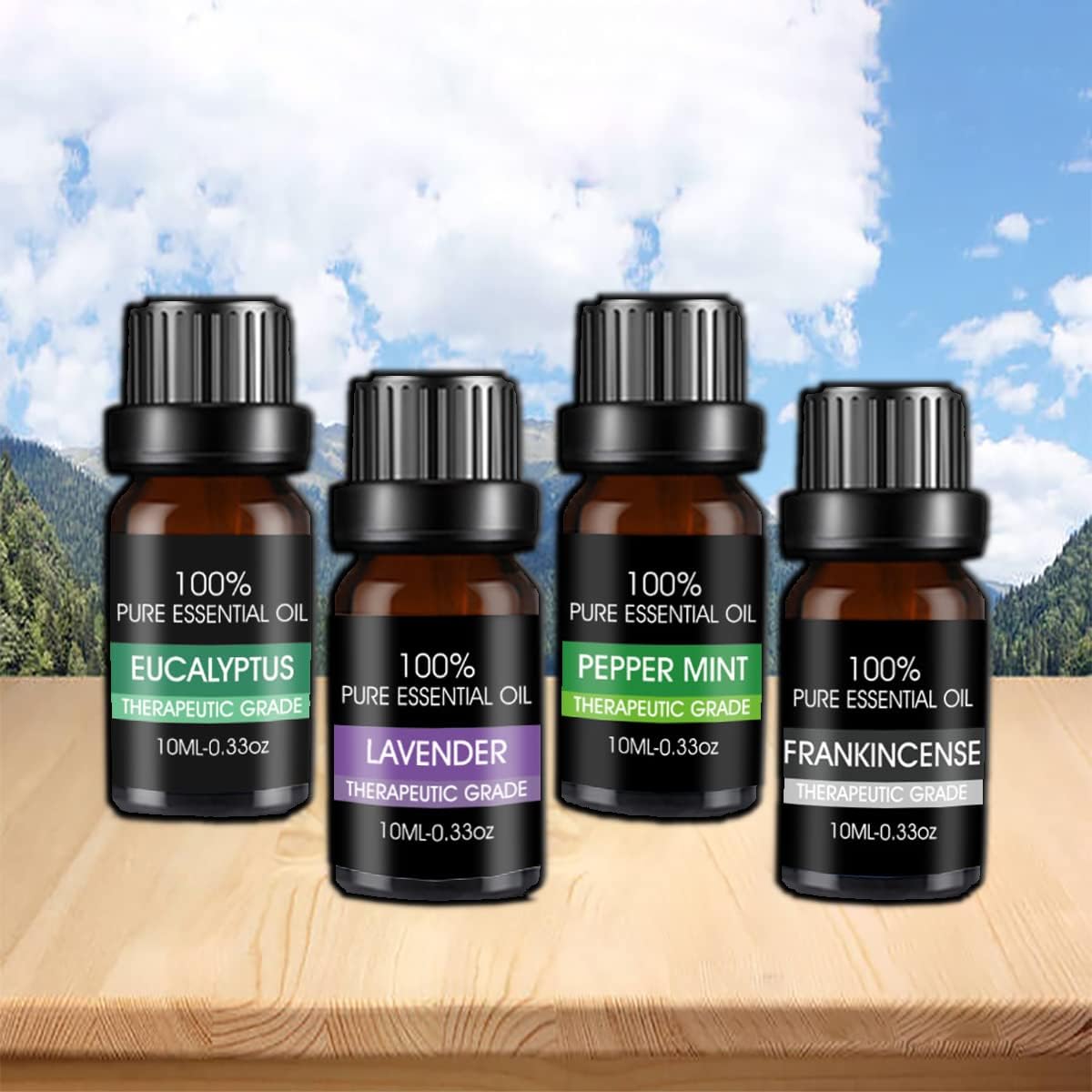 Amazon.com: Essential Oils Set, 100% Aromatherapy Oils Organic Gift Set ...