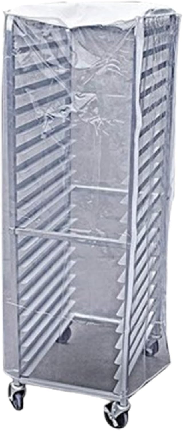 Bread Rack Cover | Transparent Bread Rack Dust Cover Pizza Rack Cover ...