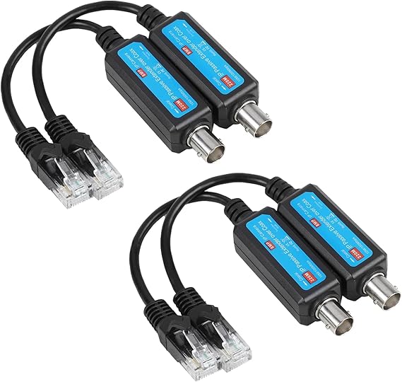 Agatige IP Network Transmitter, IP Passive Extender Ethernet Over Coax ...