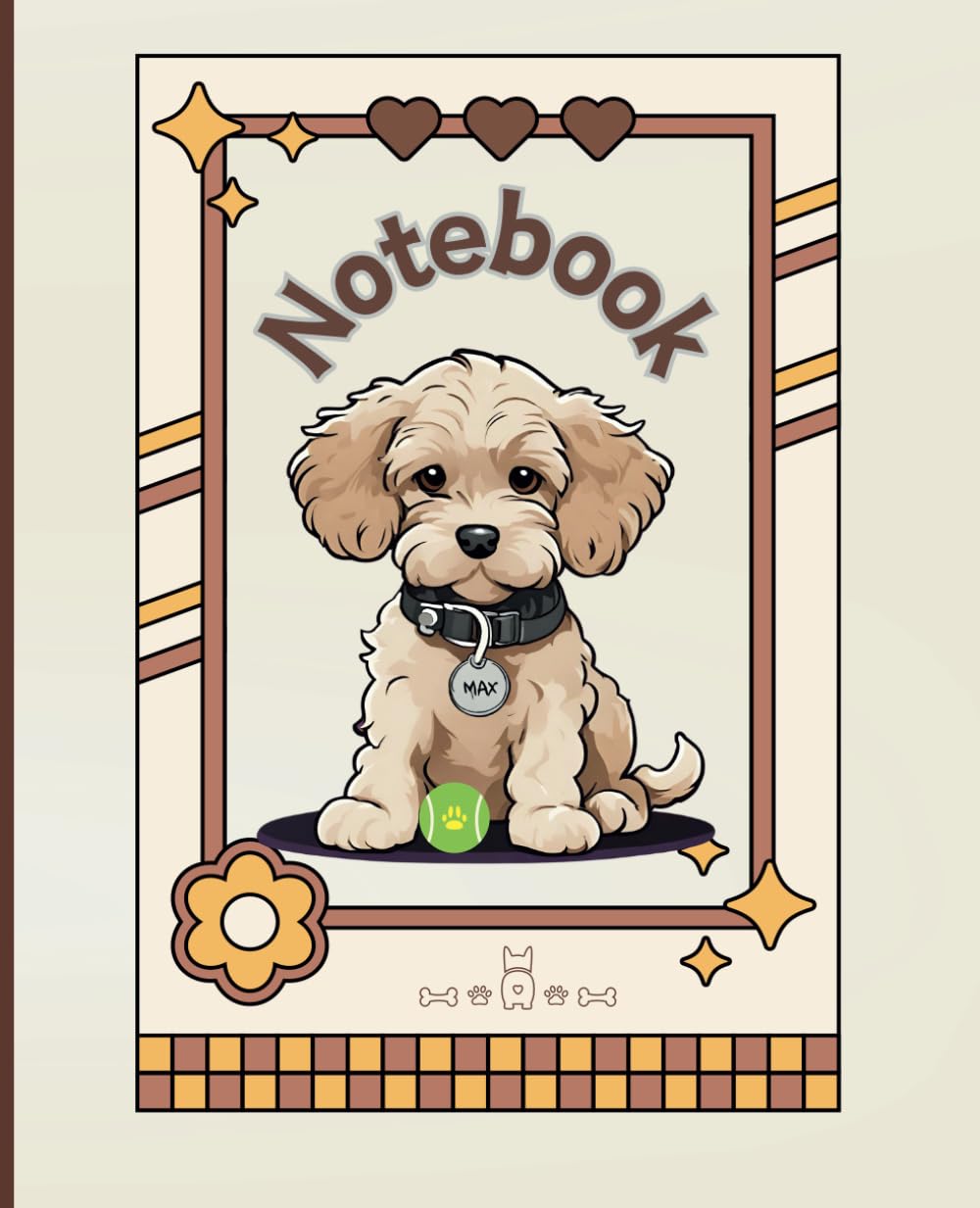 Notebook - Max the Cockapoo: A notebook to surely bring a smile to all ...