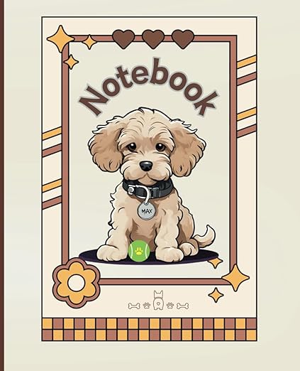 Notebook - Max the Cockapoo: A notebook to surely bring a smile to all ...