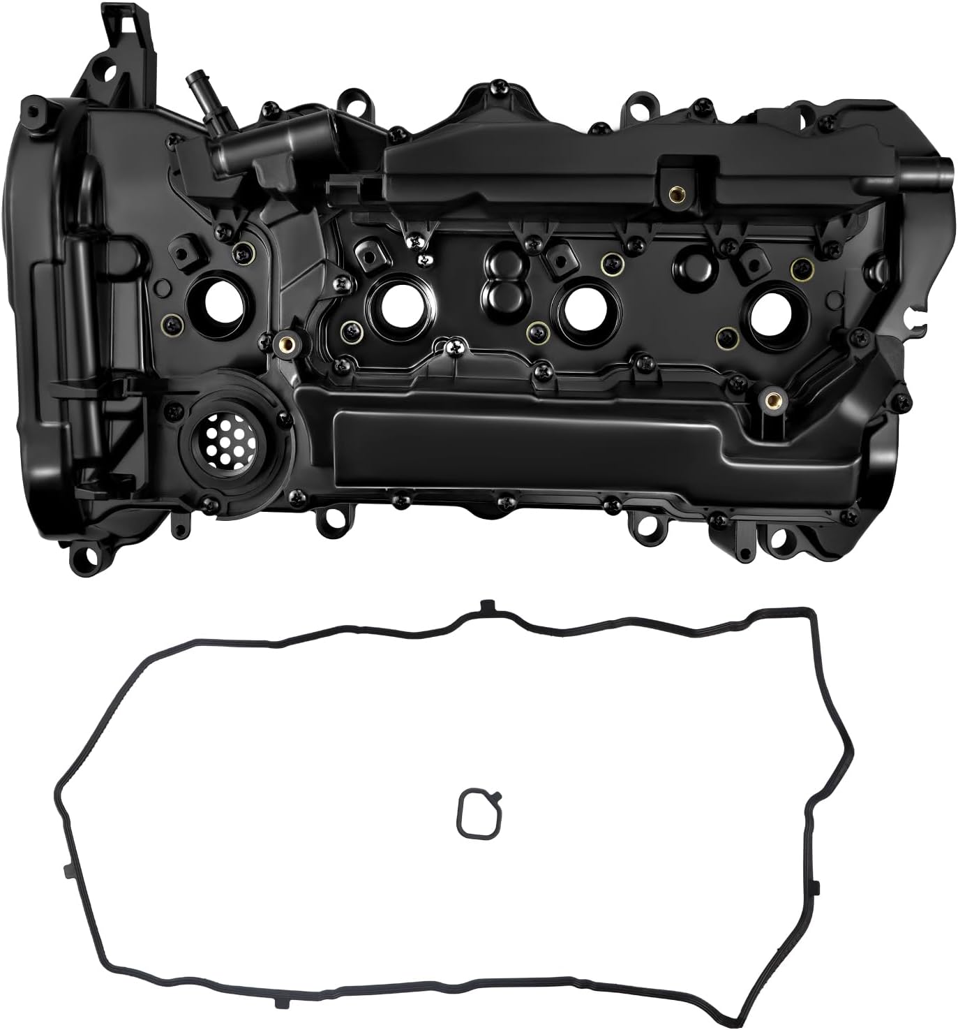 Amazon.com: Aluminum Valve Cover with Valve Cover Gasket Compatible ...