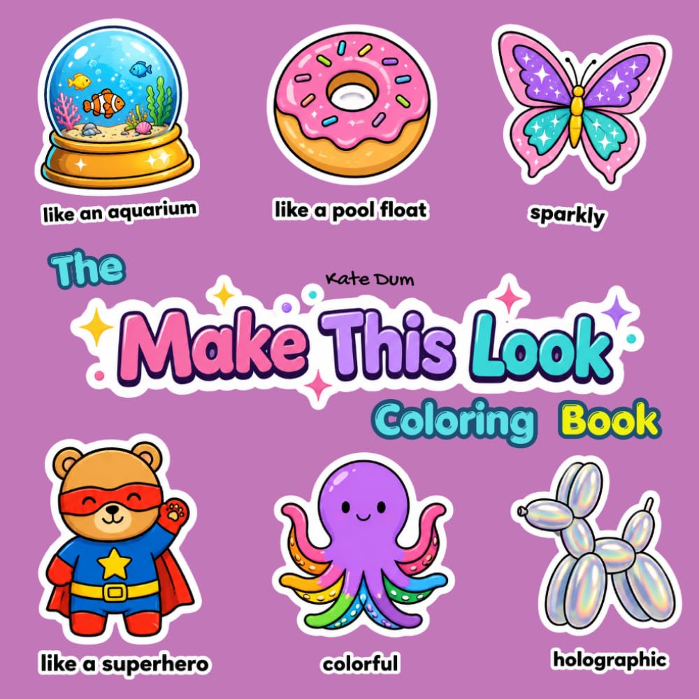 Amazon.com: The Make This Look Coloring Book: Filled with Fun and ...