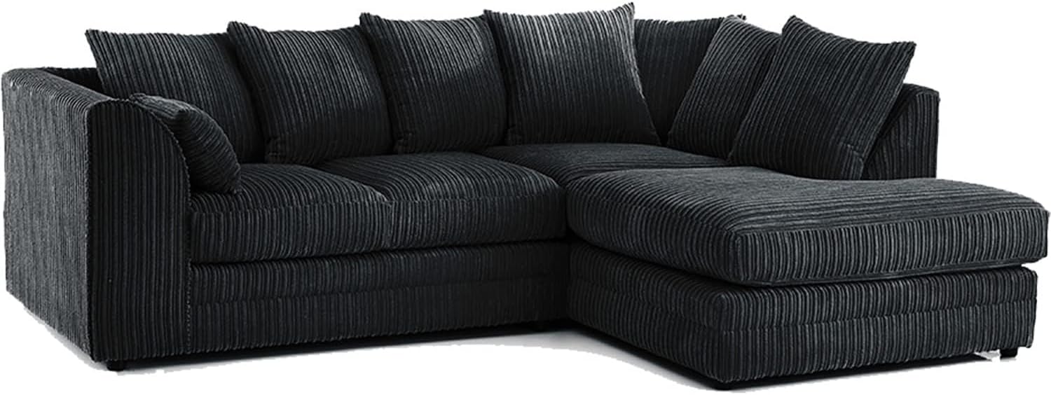 SOFASELECTIONUK LTD Jumbo Cord Scatter Back 4-Seater Right Hand Facing ...