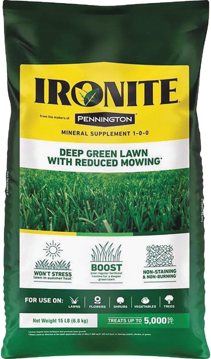 Amazon.com : Ironite 100519460 1-0-0 Mineral Supplement/Fertilizer, 15 ...