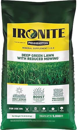 Amazon.com : Ironite 100519460 1-0-0 Mineral Supplement/Fertilizer, 15 ...
