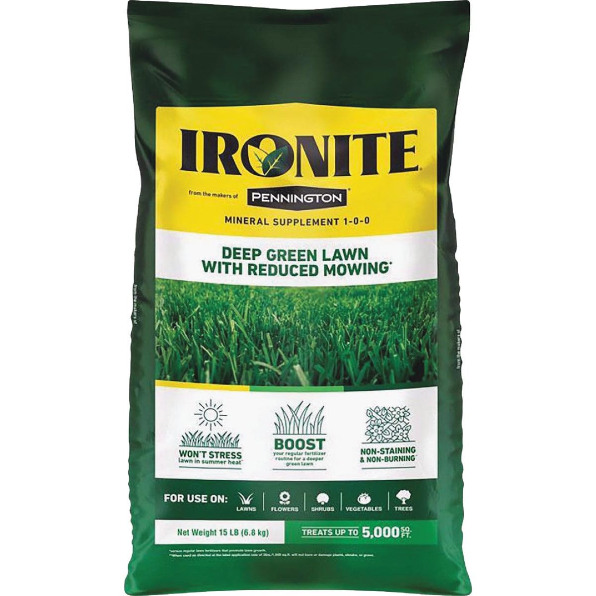Amazon.com : Ironite 100519460 1-0-0 Mineral Supplement/Fertilizer, 15 ...