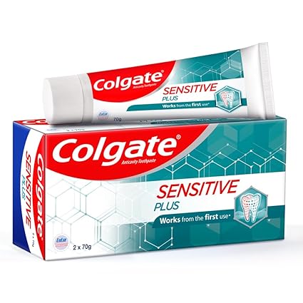 Buy Colgate Sensitive Plus Toothpaste, With Pro Argin Formula for ...
