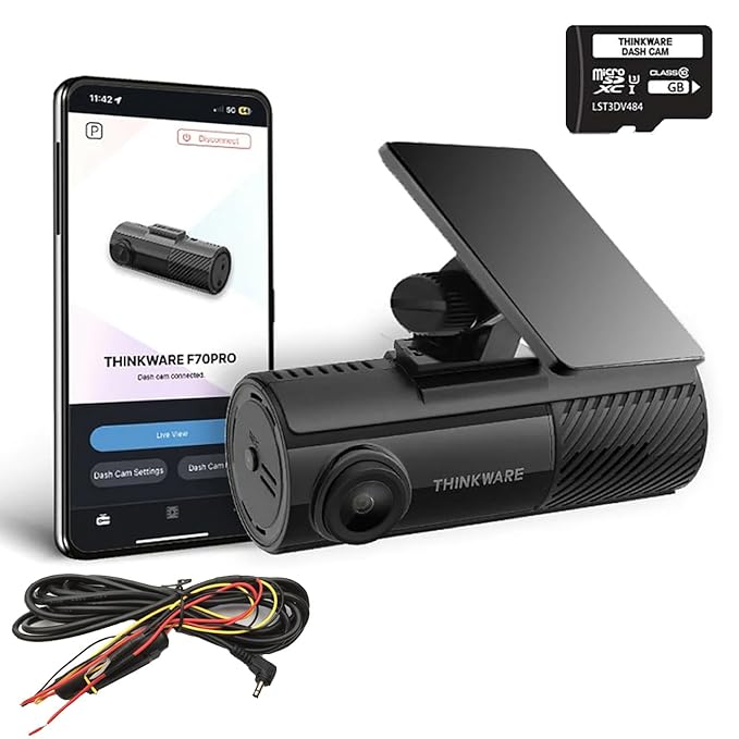 THINKWARE F70 PRO Dash Cam 1080P Full HD WiFi Dashcam for Car Camera ...