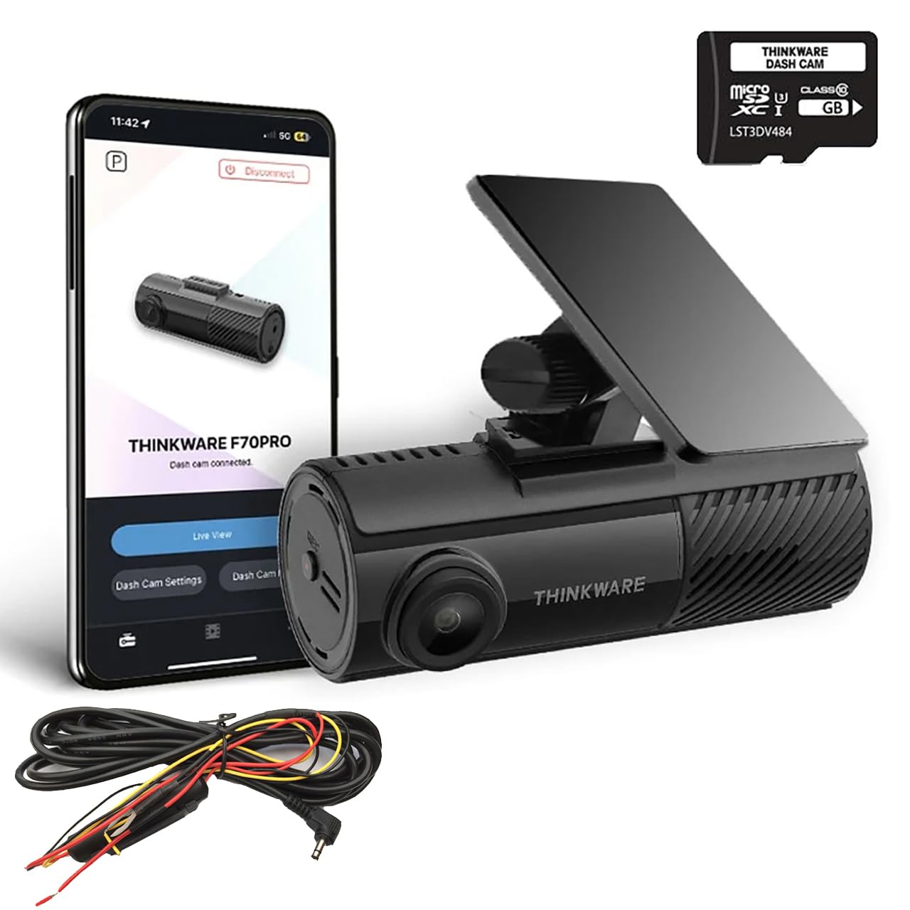 THINKWARE F70 PRO Dash Cam 1080P Full HD WiFi Dashcam for Car Camera ...