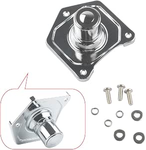 Alu Solenoid Cover Starter Push Button for Harley Sportster XL 883 1200 ...