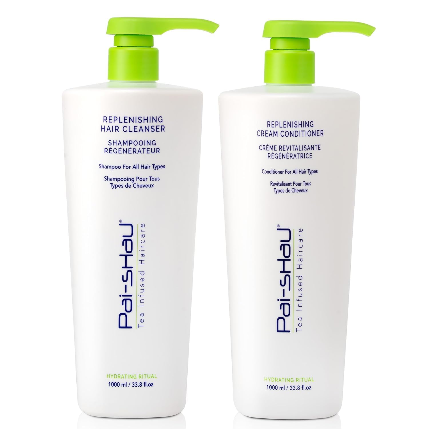 Amazon.com : Pai-Shau Replenishing Cleanser and Conditioner Set ...