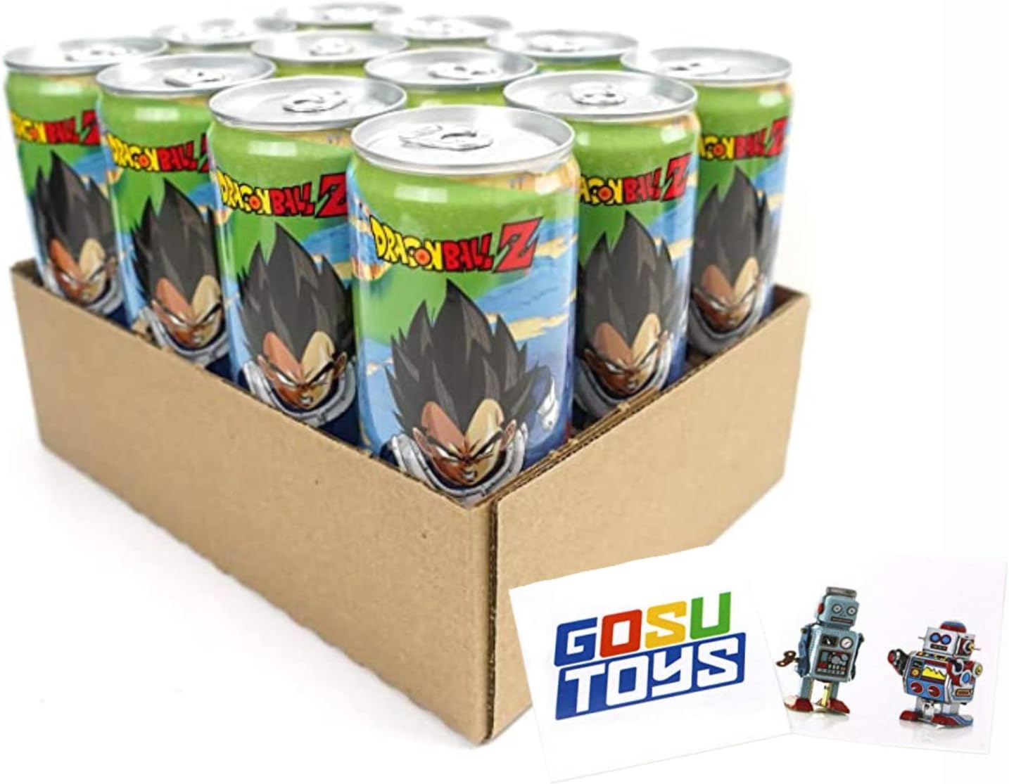 Amazon.com : Dragonball Z Power Boost Energy Drink 12 FL OZ (355mL) Can ...
