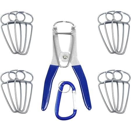 Collins Miter Spring Pliers and 13 Miter Clamps - - Amazon.com