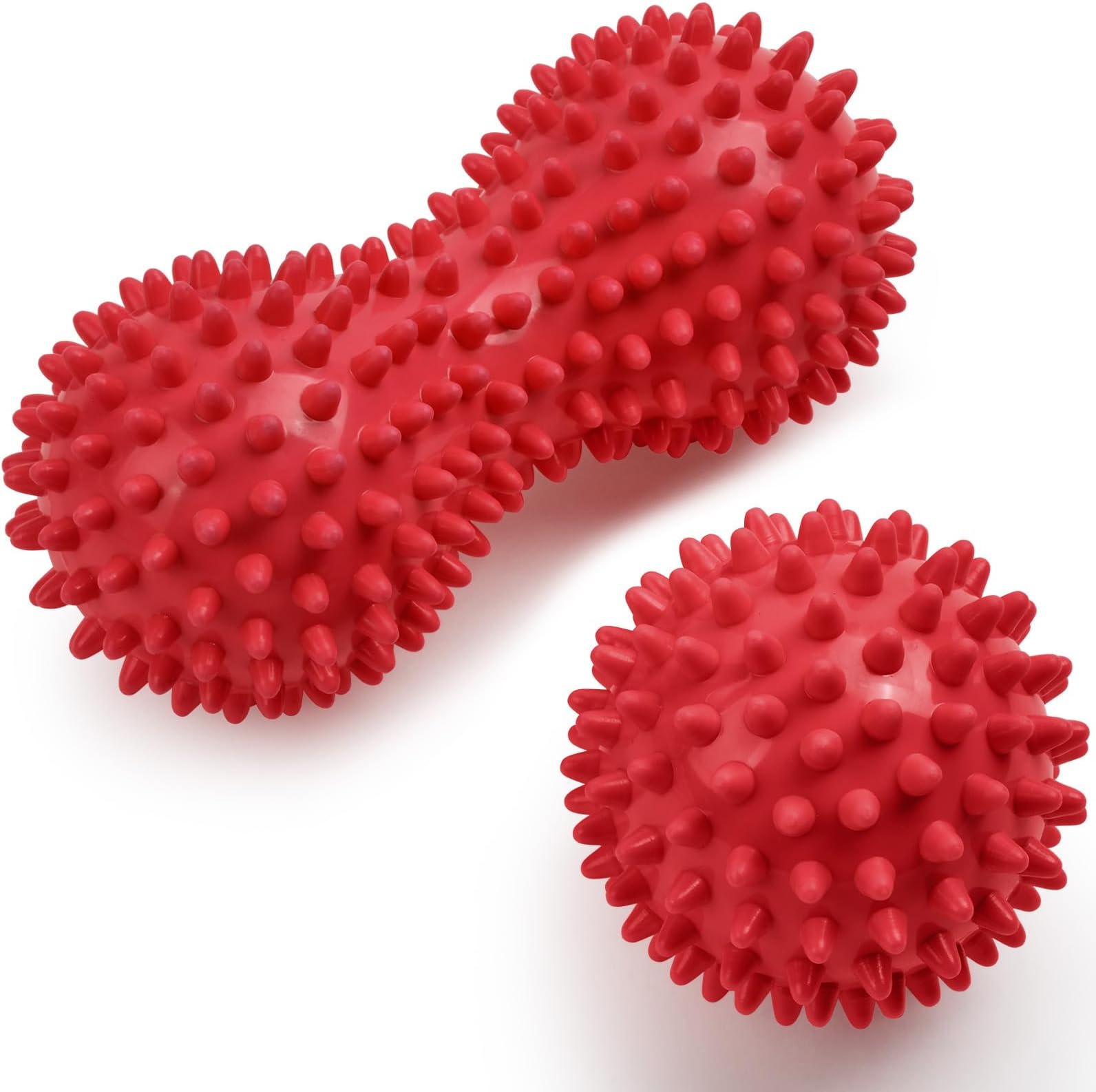 Amazon.com: URAQT Spiky Massage Ball Set, 2 Pack Physical Therapy ...