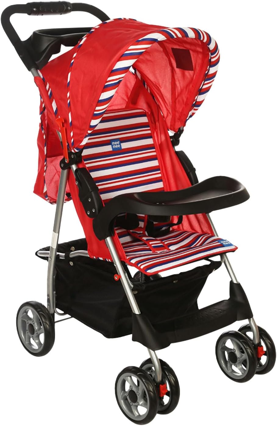 Buy Mee Mee Baby Stroller/Pram for 0 to 3 Years, Quick One Hand Folding ...