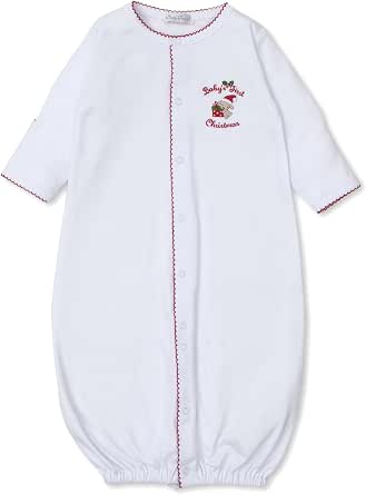Amazon.com: Kissy Kissy Neutral Baby's First Christmas Convertible Gown ...
