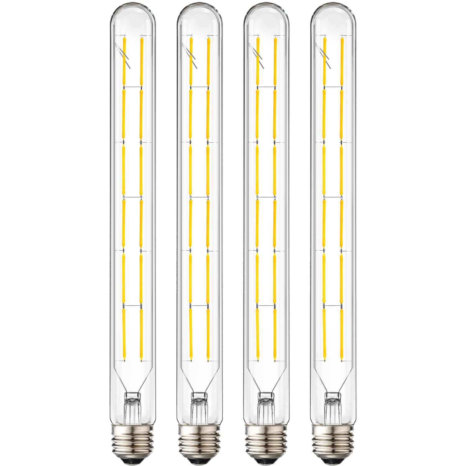 Leools T300 Dimmable Led Tubular Bulb 12W,Long Tube Edison Led Vintage ...