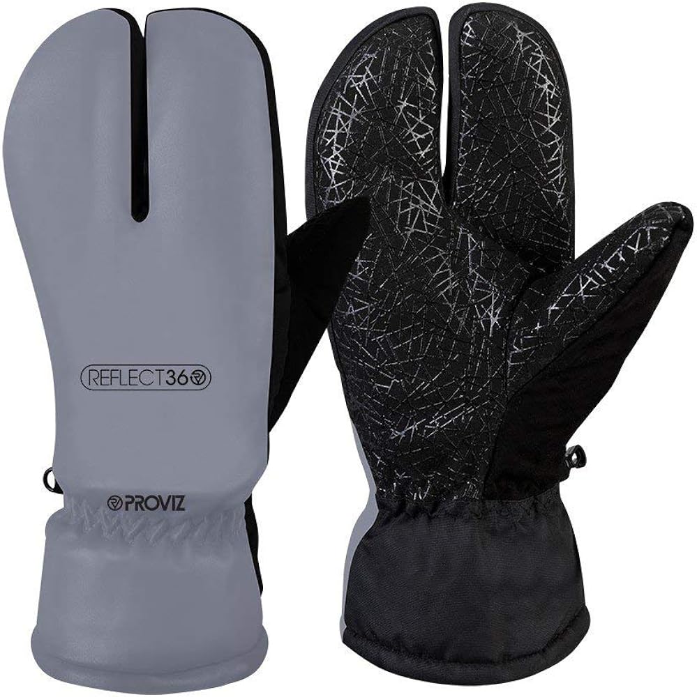 Proviz REFLECT360 Hi Viz Reflective Waterproof Cycling Gloves Hi ...