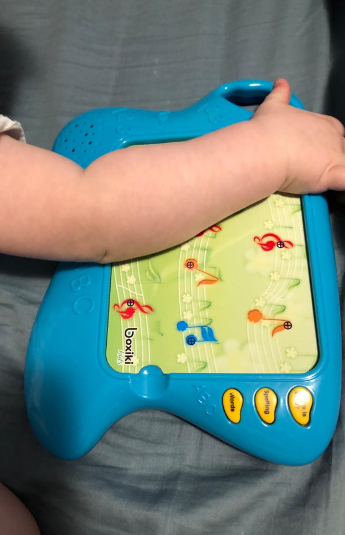 Boxiki Kids Learning Pad with 10 Educational Cards | Kids Board Game w ...