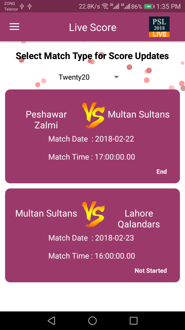 Cricket Live Score & Schedule & All Cricket Info - App on Amazon Appstore