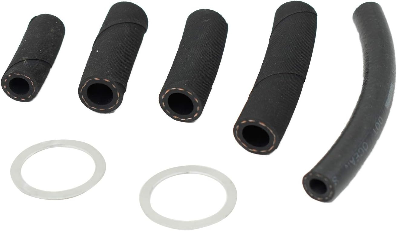 Amazon.com: Fuel Filter Lift Pump Hose Lines Washers Kit Compatible ...