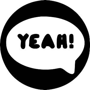 Amazon.com - Inspirational Quote Yeah! Motivational Sticker Vinyl Decal ...