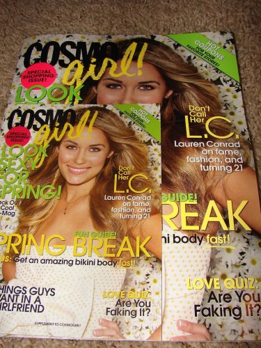 Cosmo Girl March 2007 LAUREN CONRAD COVER (Cosmo Girl, March 2007 ...