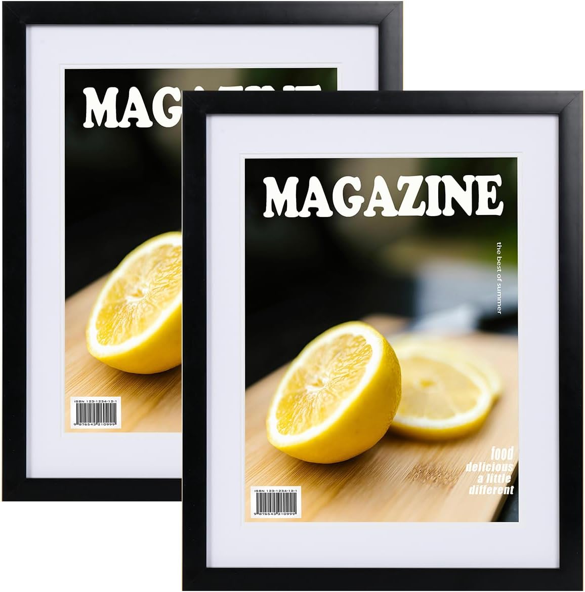 Amazon.com - Rojohous 2 Packs Magazine Frame Sports Magazine Display ...