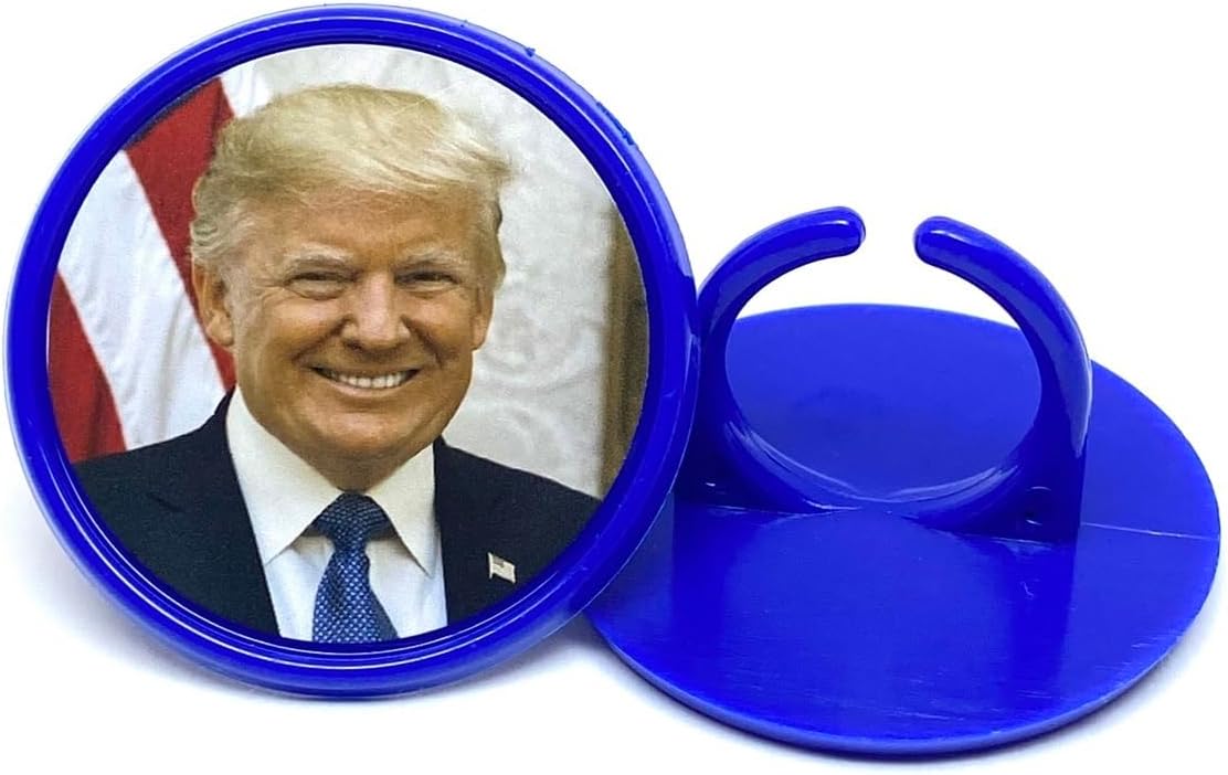 Amazon.com: Blue Fox Baking Trump Cupcake Toppers Party Supplies Favors ...