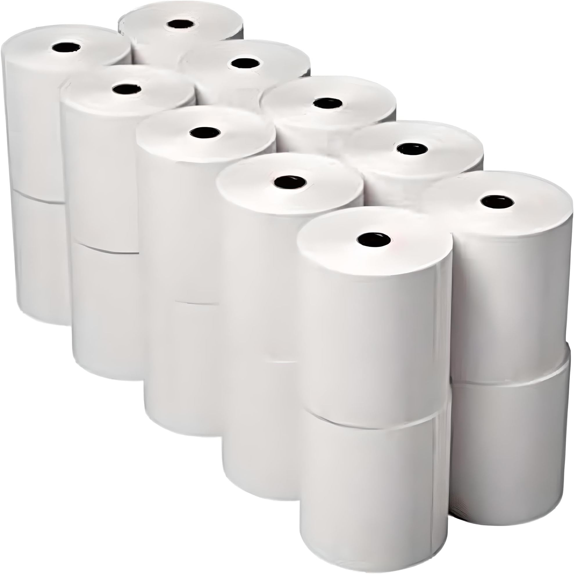 57 x 40 Thermal PDQ Credit Card Machine Till Roll Receipt Paper Rolls ...
