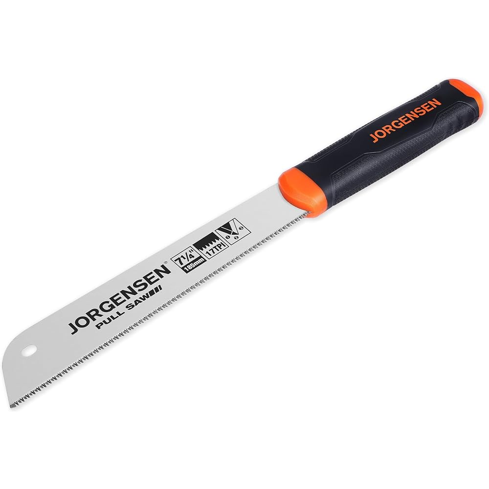 $3/mo - Finance JORGENSEN Japanese Pull Saw, 7.25" Hand Saw Single Edge ...