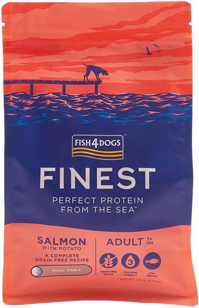 Fish4Dogs Finest Salmon Small, Fish, 1.5 kg : Amazon.co.uk: Pet Supplies