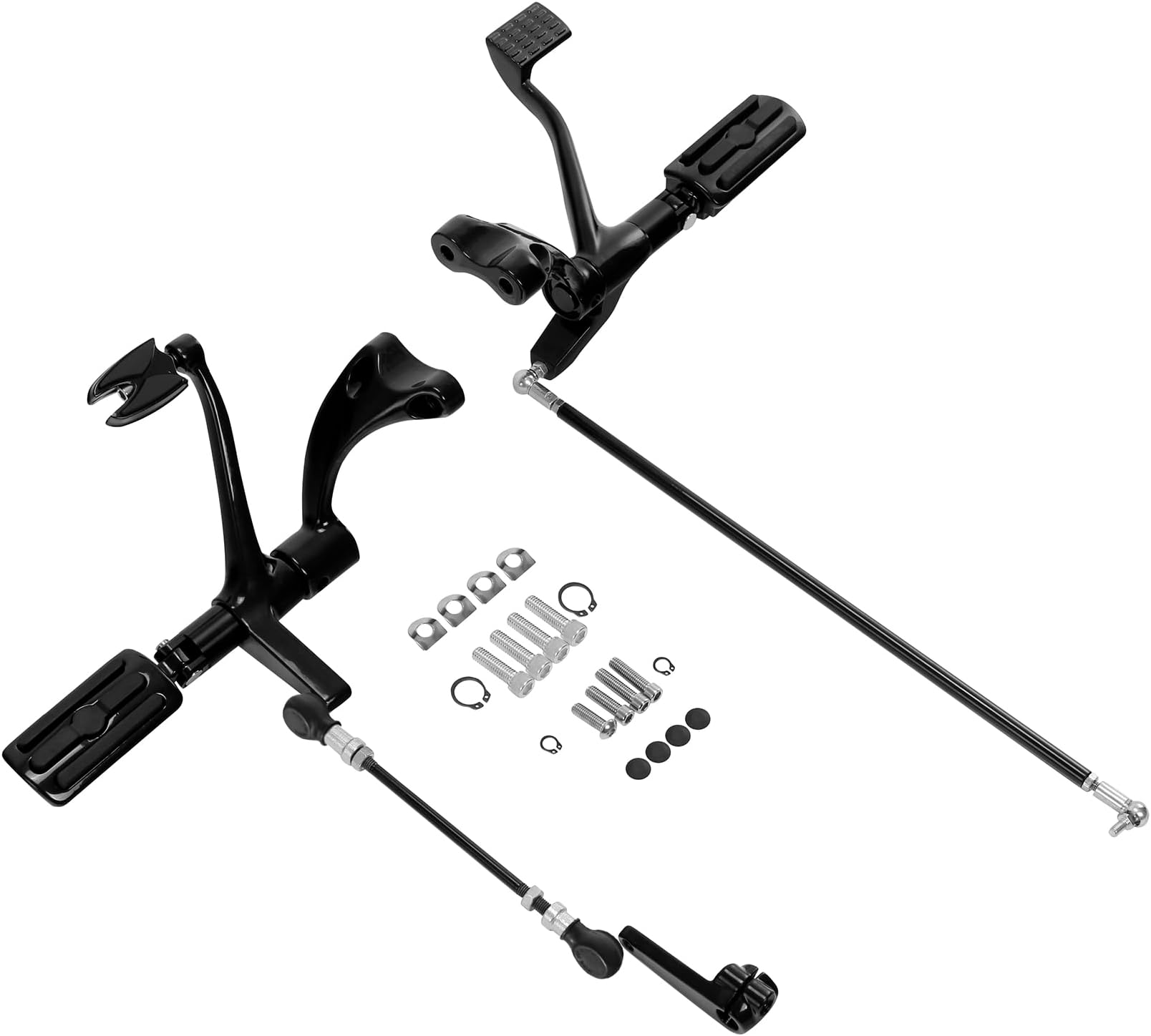 Amazon.com: TCT-MT Forward Controls Foot Pegs Levers Linkages Fit for ...