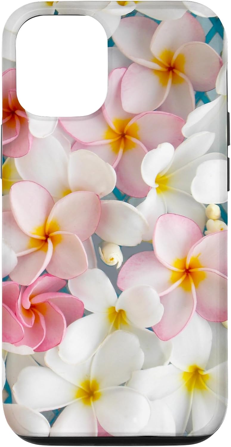 Amazon.com: iPhone 15 Pro Plumeria Flower Pretty Garden Hawaii Case ...
