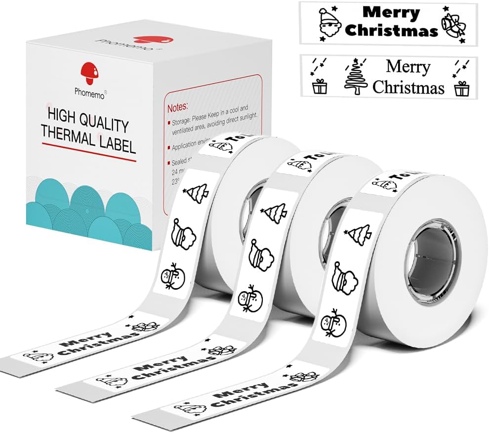 Amazon.com: Phomemo Labels D30 Label Tape, Print Master Labels Refill ...