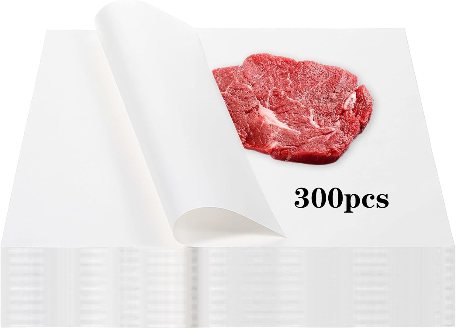 Amazon.com: 300 Pcs 12 x 12 inch White Butcher Paper for Sublimation No ...