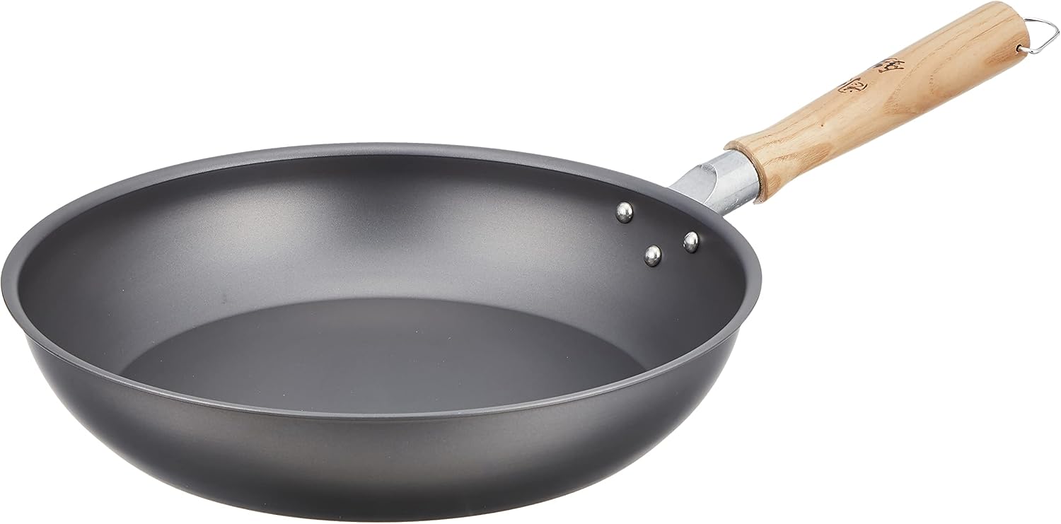 Amazon.com: 遠藤商事 TKG Corporation AFL1504 Commercial Frying Pan, 11.0 inches (28 cm), Rigid Iron ...