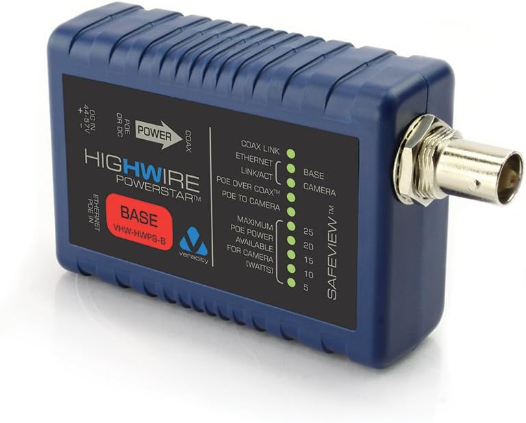 Veracity VHW-HWPS-B Adapter E PoE Injector – ADAPTER/PoE injector (54 x ...